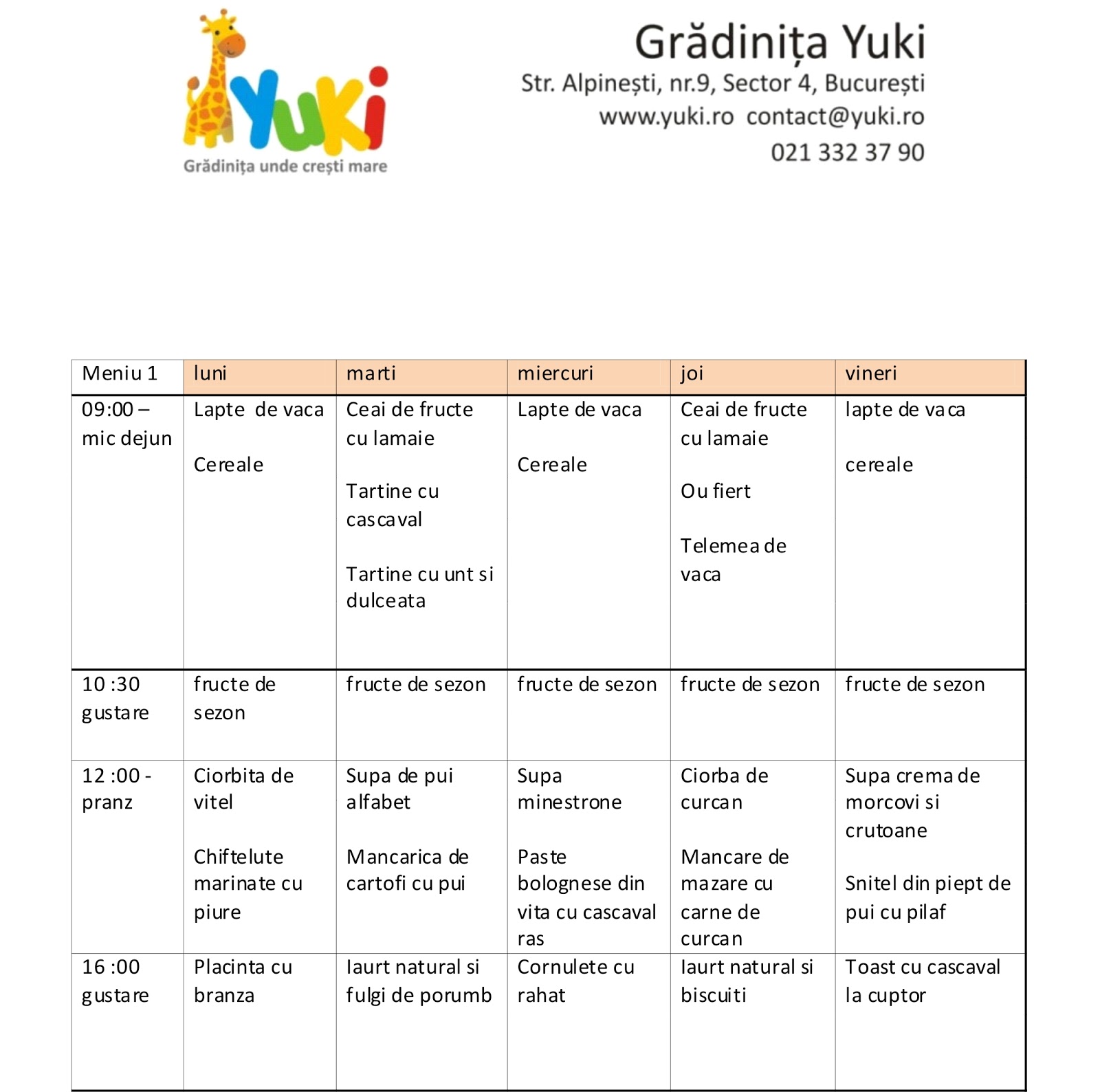 Gradinita Yuki: December 2012