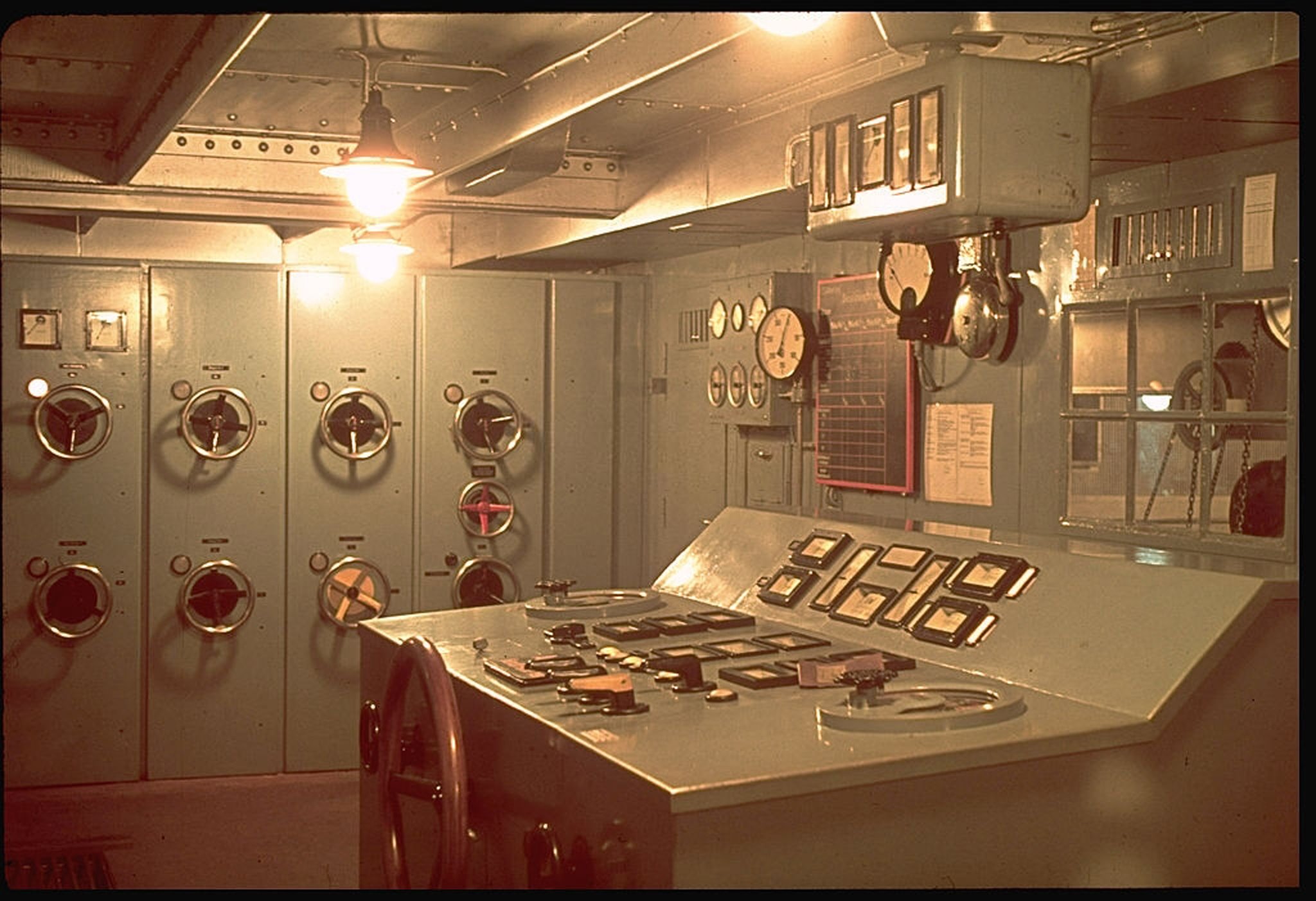 World War II in Color: Interior of the KDF Ship Robert Ley
