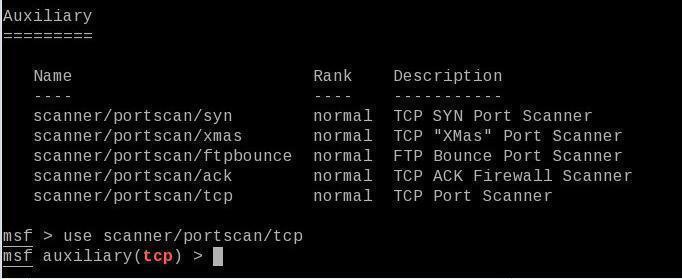 Como scanear ports con metasploit - Proxor: Como scanear ports con ...