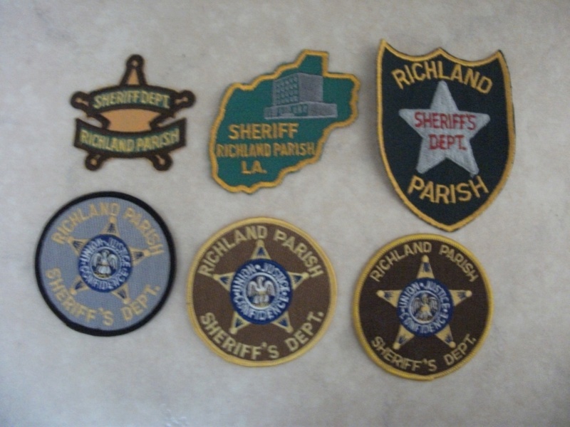 Louisiana Police Patches Collector: Parish patches ****** Updated on ...