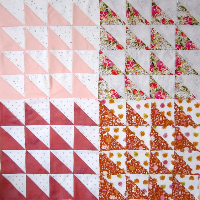 Kokaquilts: triangles in a square