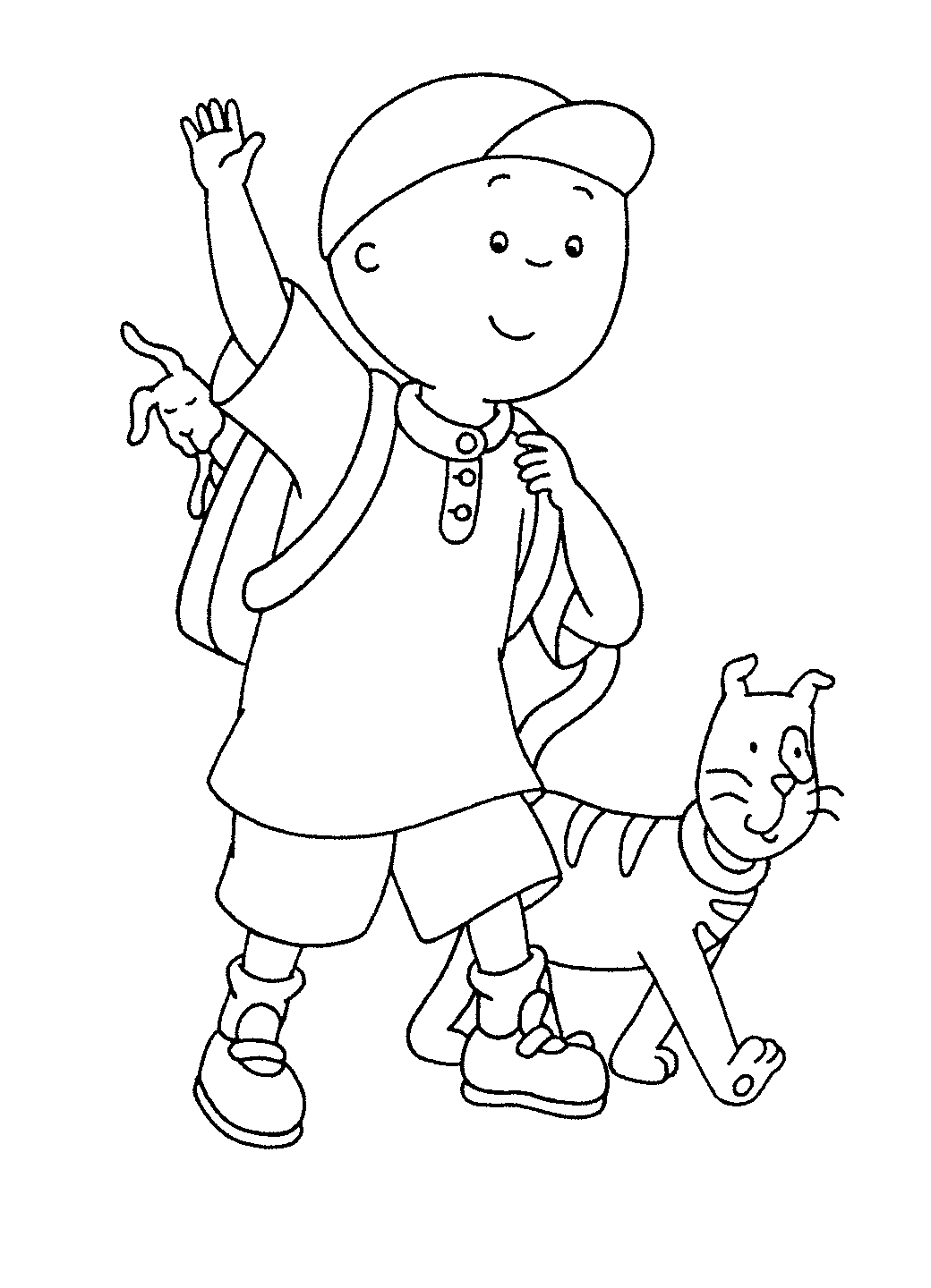 Aprende Brincando: Desenhos para Colorir do Ruca