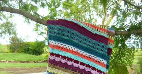 Spice of Life Crochet Blanket......