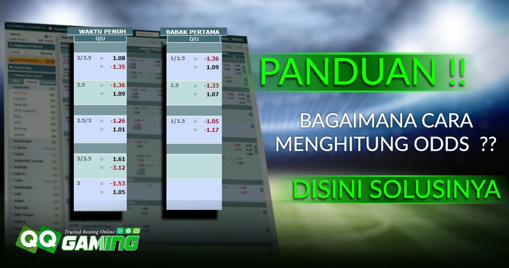 Cara Menghitung Odds Judi Bola Online Indonesia