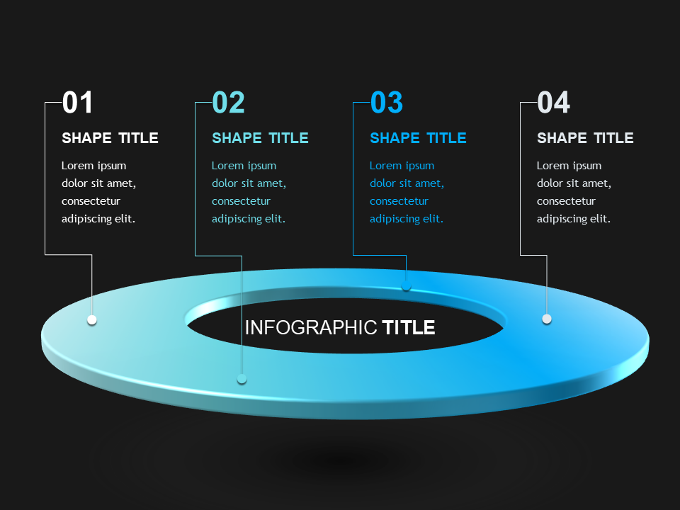 3D Gradient Ring PowerPoint Templates - PowerPoint Free