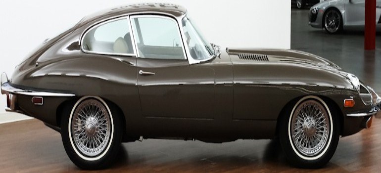 classic cars of the 1960's: 1969 JAGUAR E-TYPE COUPE
