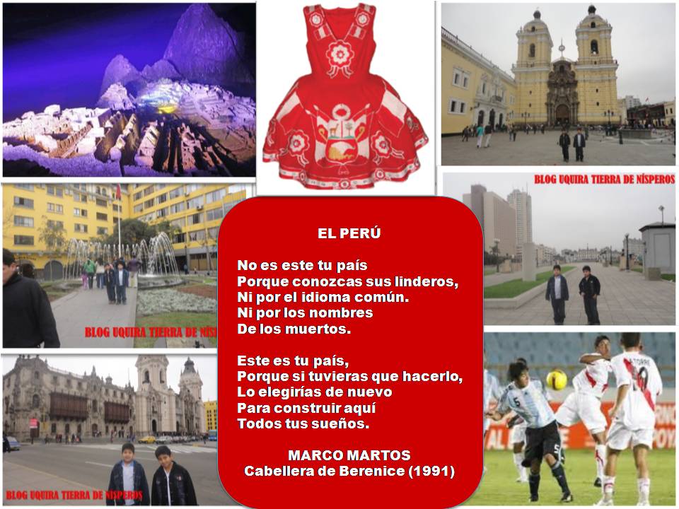UQUIRA TIERRA DE NÍSPEROS: EL ORGULLO DE SER PERUANO