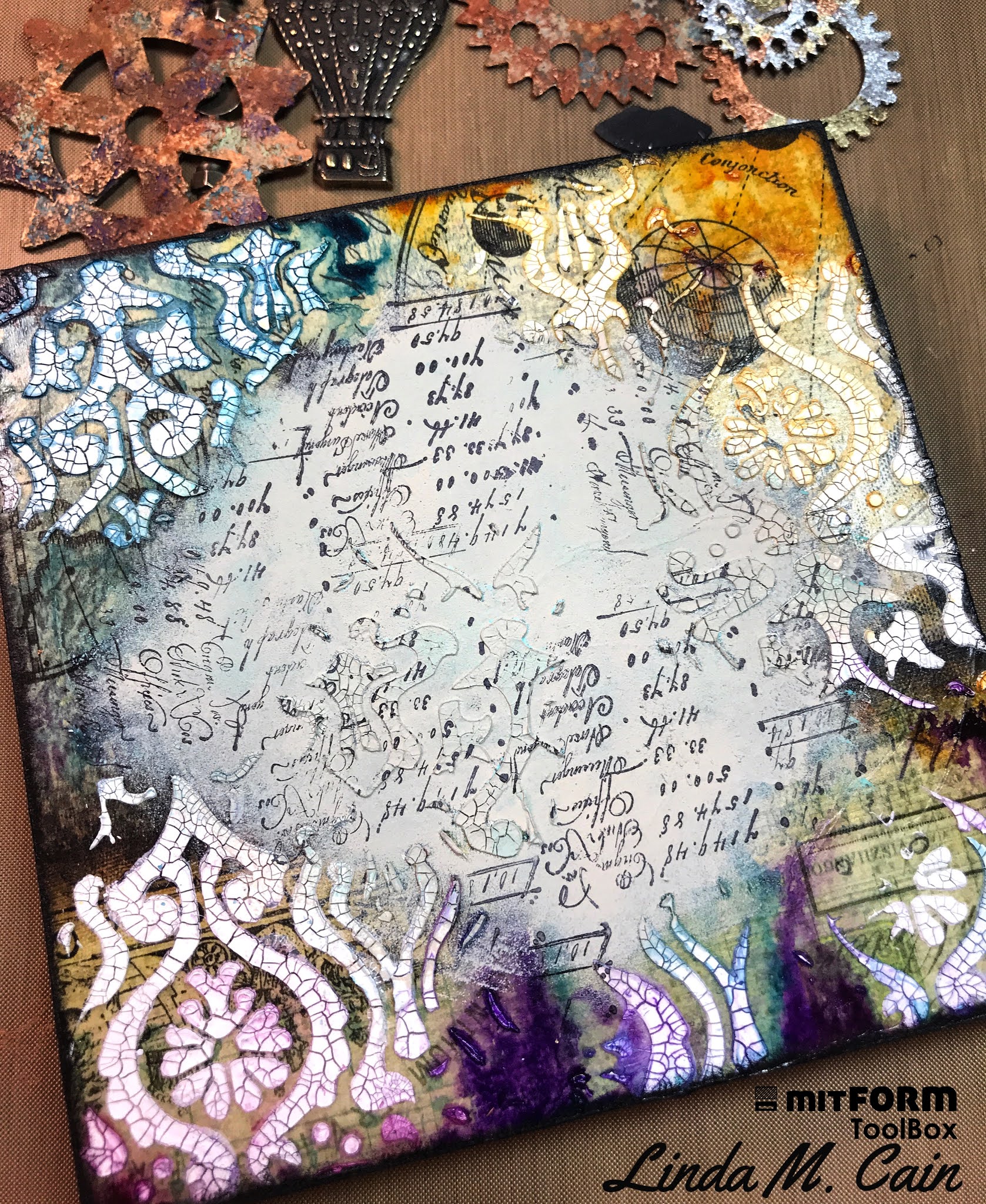 FRIENDS in ART: Steampunk Journey Canvas