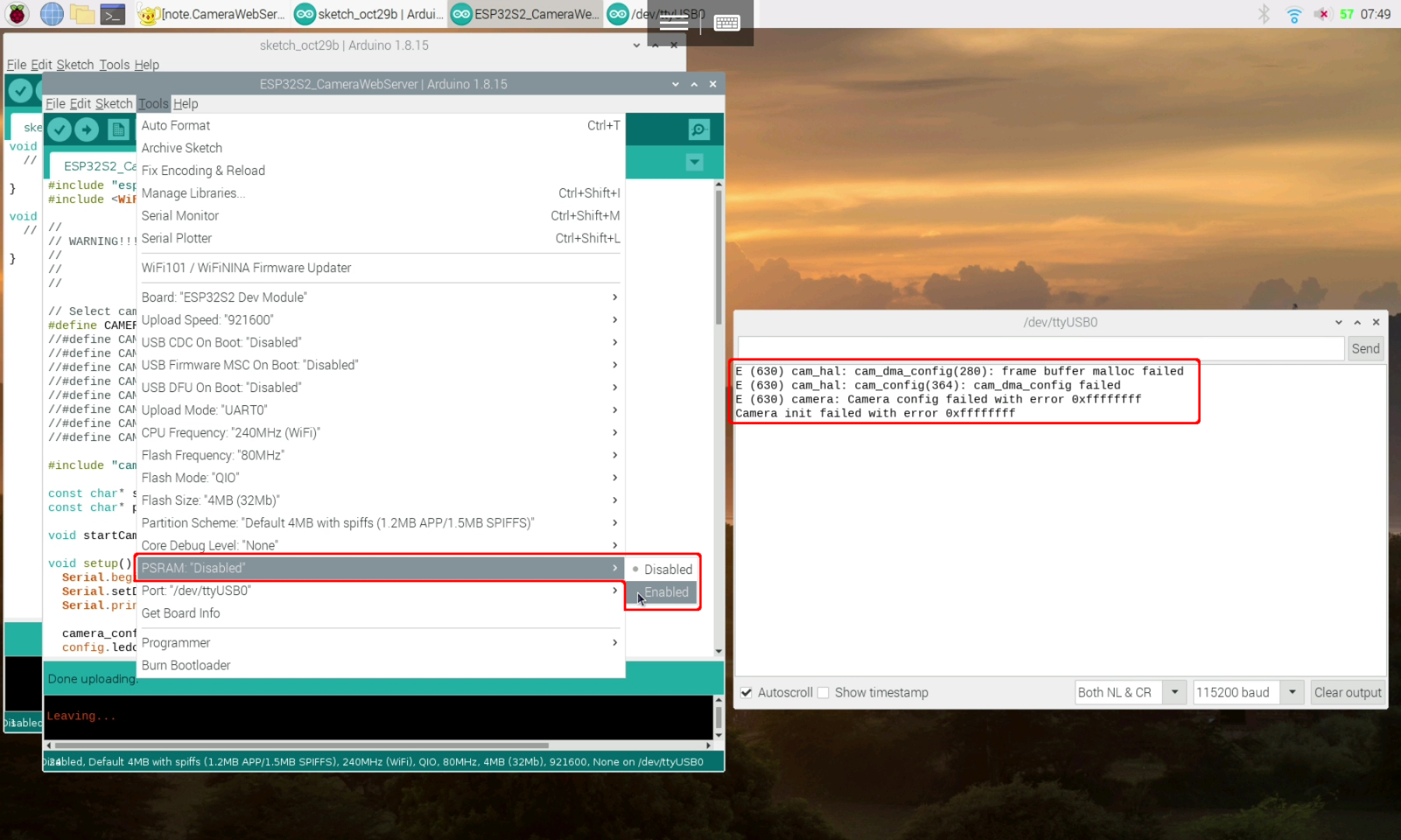 Embedded things: arduino-esp32 CameraWebServer example, run on ESP32-S2 ... Embedded things: arduino-esp32 CameraWebServer example, run on ESP32-S2 ...