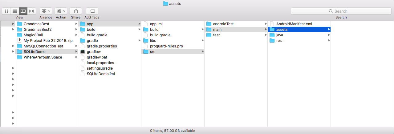 Ib Math Physics Use Existing Sqlite Database In Android Using Sqldroid Jdbc Driver