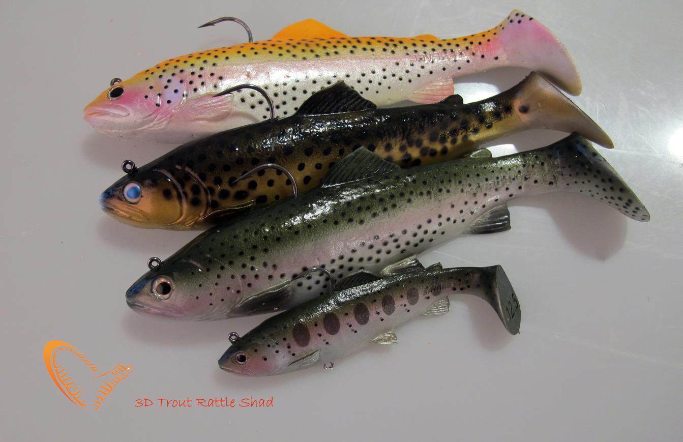 First Look - Savage Gear 3D Trout Shads