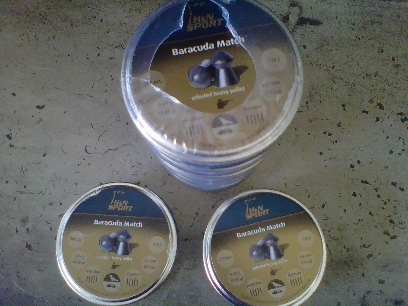 GUNS AND HOBBIES: PELURU SENAPAN ANGIN 4,5 MM