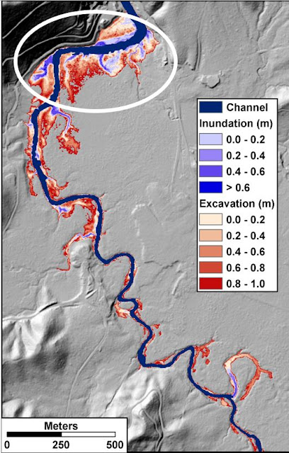 Mapping potential off-channel habitat