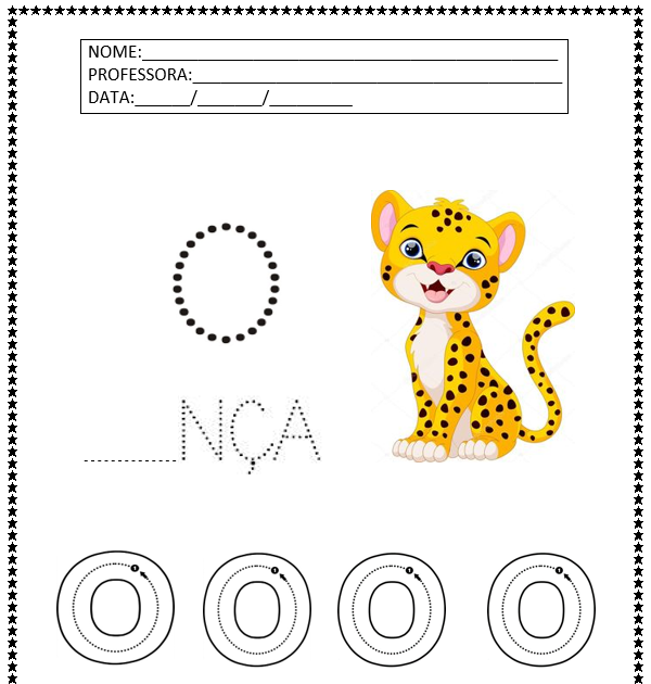 Educa_Gabi: Atividade vogal O