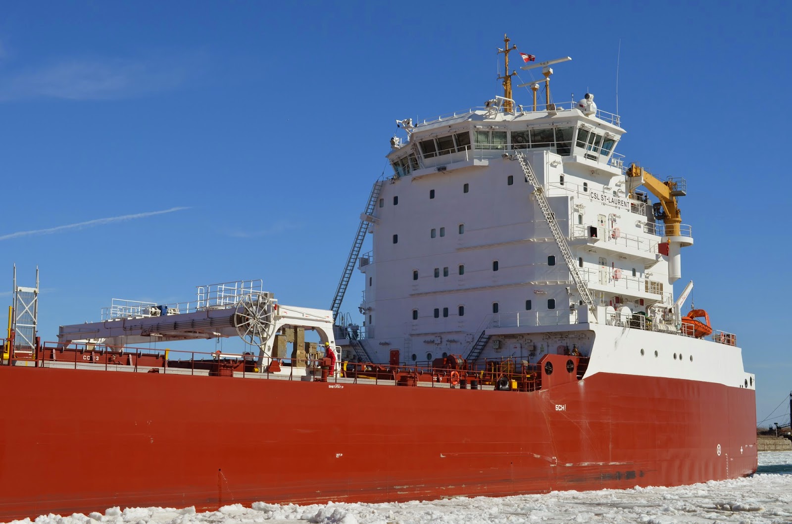 Vessels in the Welland Canal: CSL St Laurent - Trillium Class Bulker ...