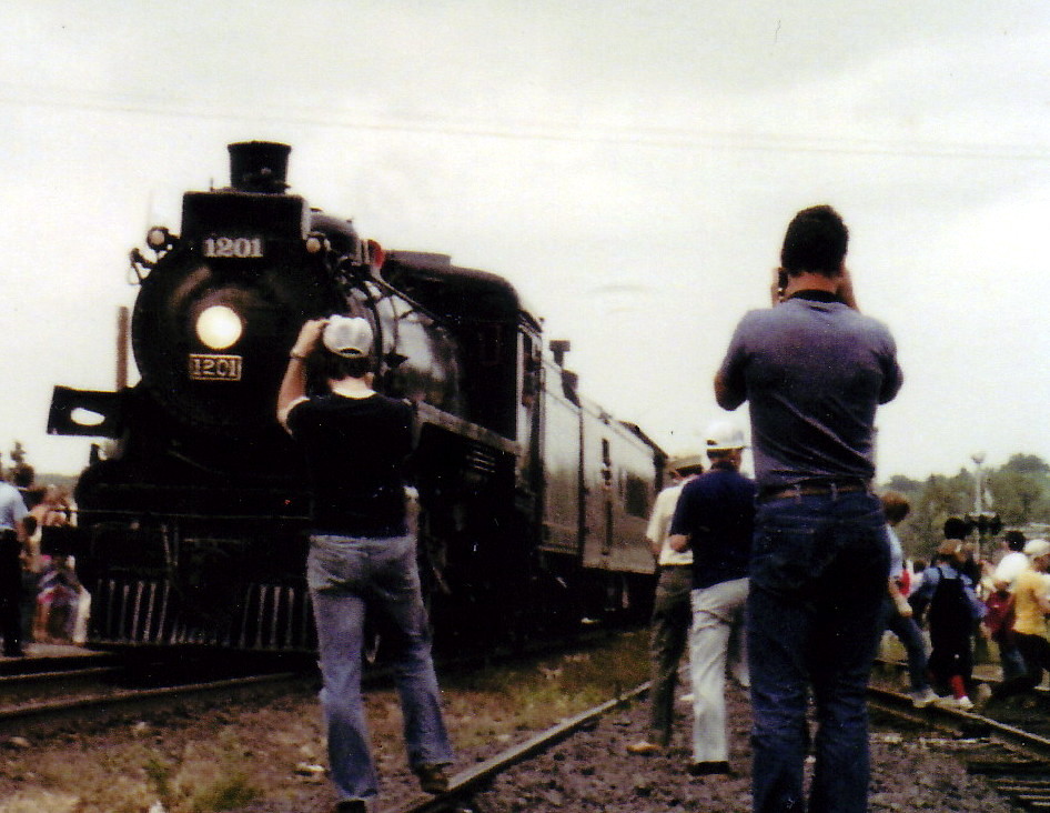 Railway PhotoBlog CNR: 1201 Steam Train Pictures from 1982 South River ...