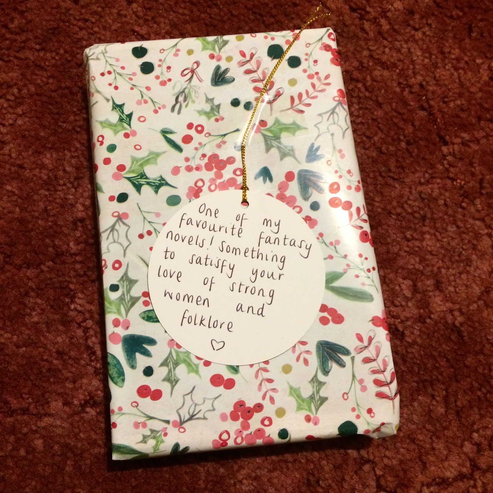 My 2019 The Broke and The Bookish Secret Santa Gifts ~ Once Upon a Bookcase