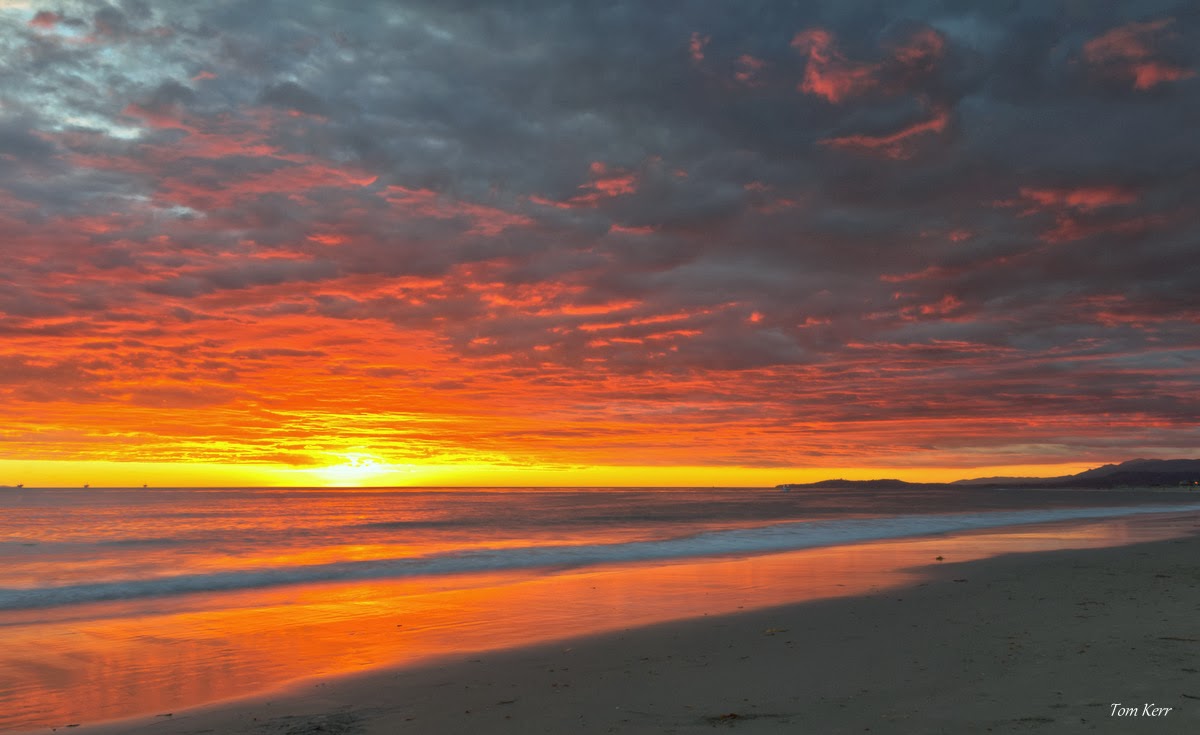 A Pacific View: California sunset
