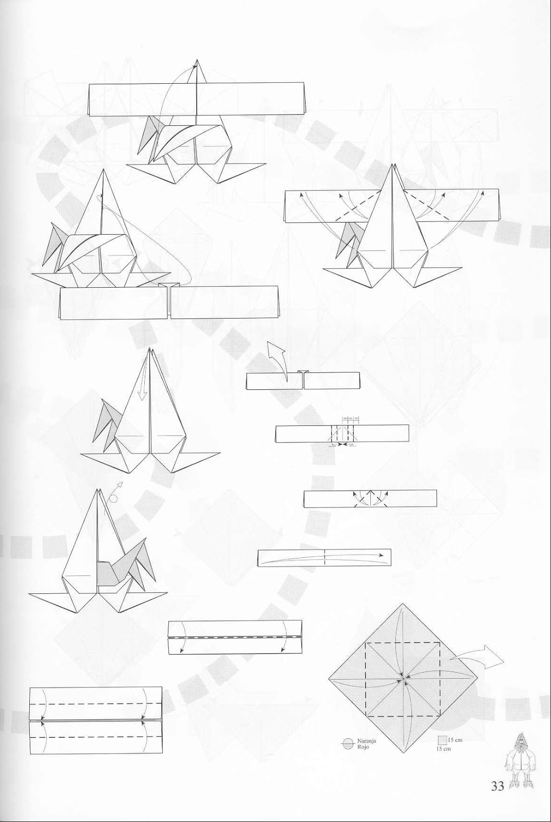 Origami Cartoon 1-Halle - Ruby Book Origami