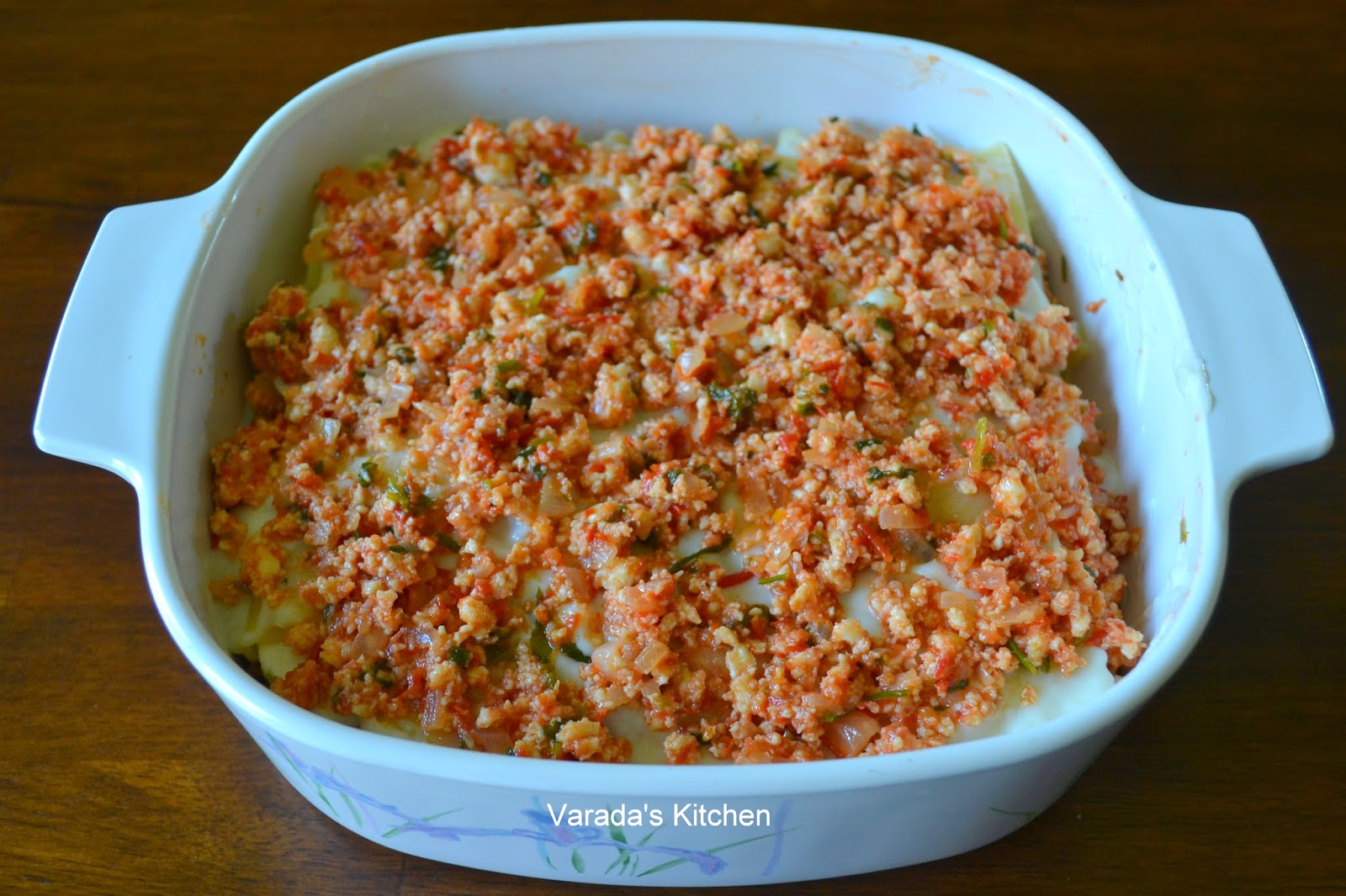 Paneer Pasticho Venezolano (Venezuelan Lasagna)