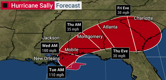 Media Confidential: The Rundown: Hurricane Sally Slowly Moves Toward ...