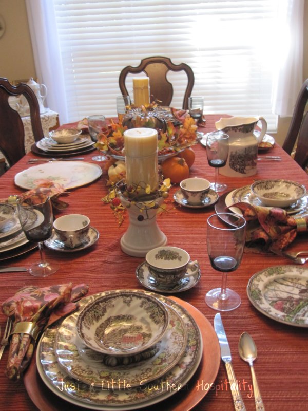 Just a Little Southern Hospitality: November Tablescape