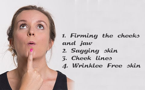 Facial Exercises for Women ~ Face Yoga