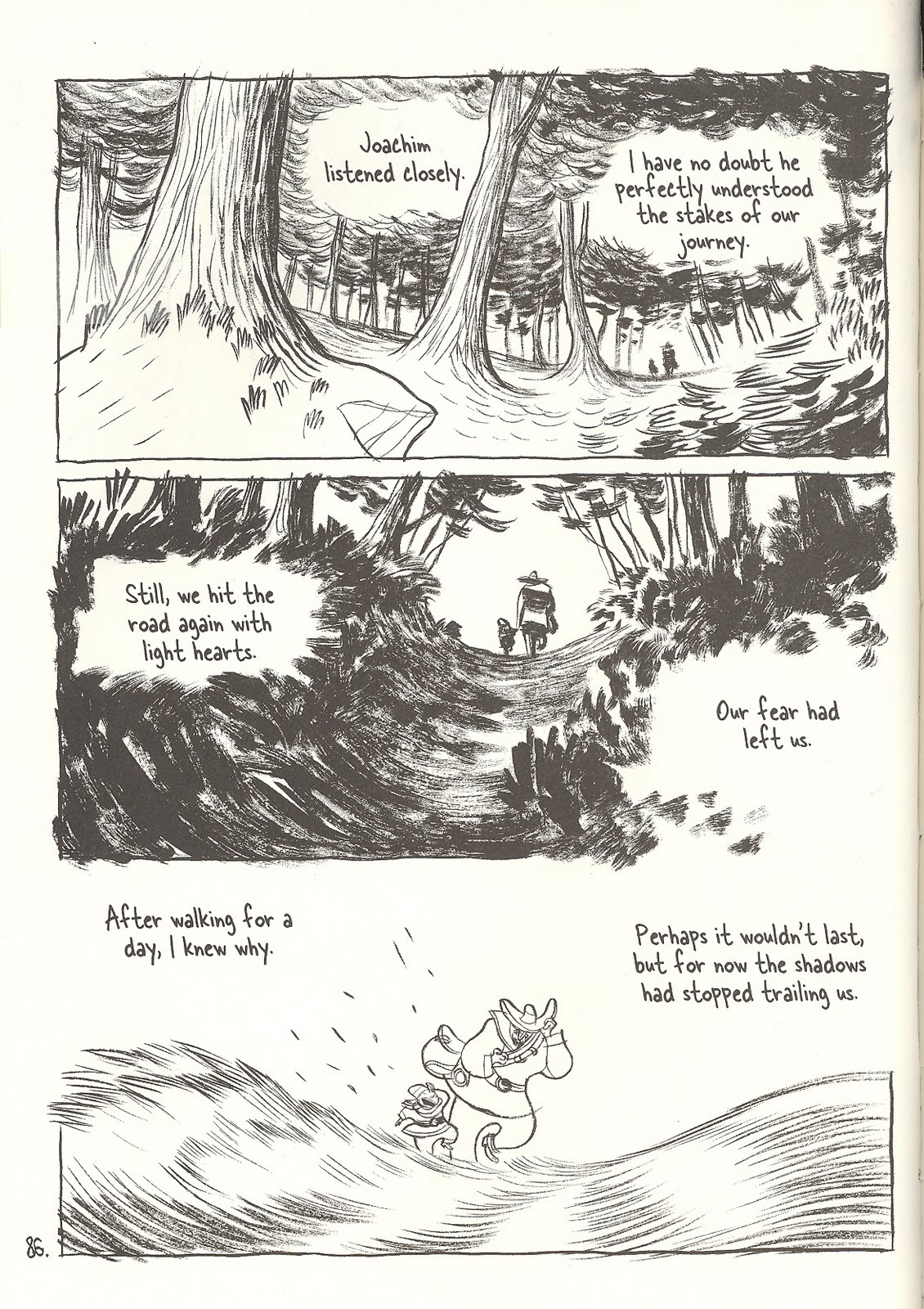 Beth Fish Reads: Review: Three Shadows by Cyril Pedrosa