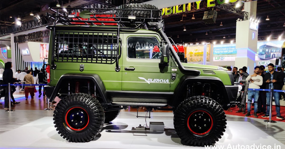 New Force Gurkha 2020 :Features,Specs and Price (Off-road SUV)