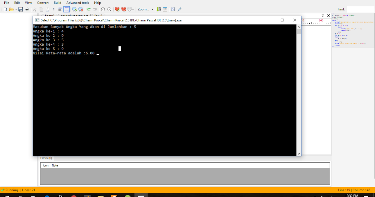 Mencari Nilai Rata-Rata Dengan Pascal - Kampung Ngoding