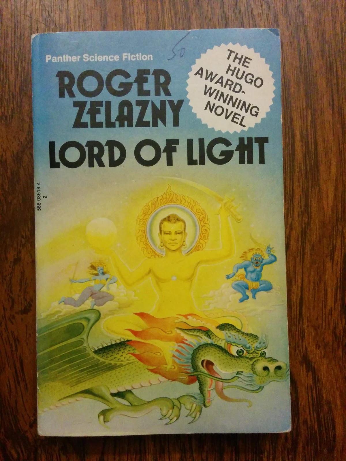 Jeff Tranter's Blog: Hugo Winner Book Review: Lord of Light by Roger ...