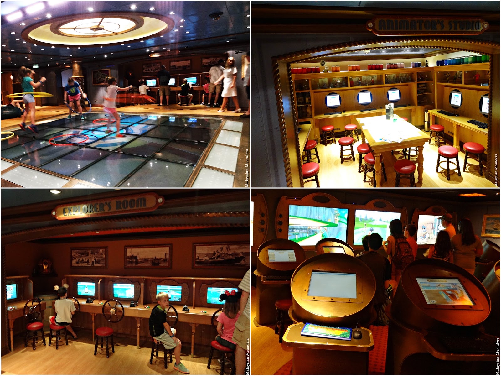 Malaysian Meanders: Cruising on the Disney Dream: Youth Activities Clubs