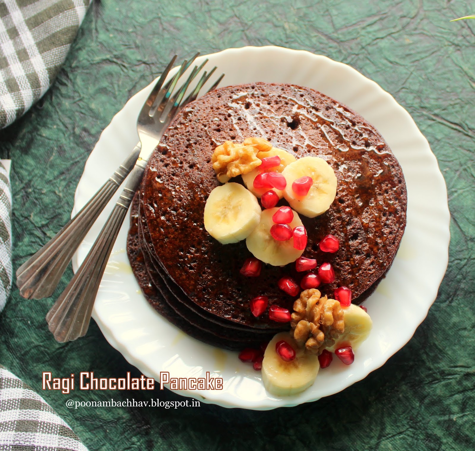 Annapurna: Ragi Chocolate Pancake
