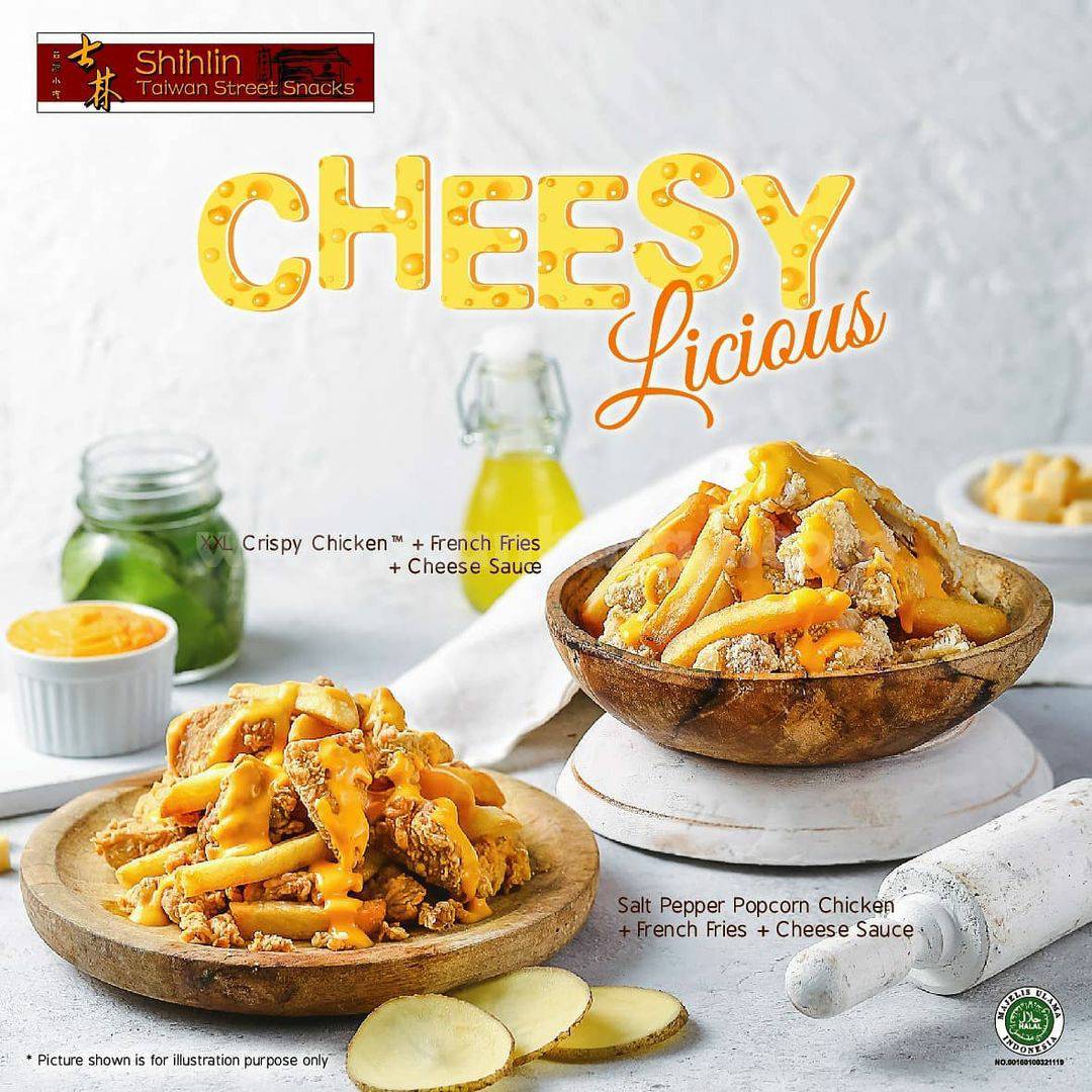 BARU! Menu Crispy Chicken SHIHLIN Cheesy Licious - scanharga