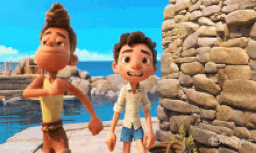 Lindas Gifs e Imagens: Desenho Disney - Luca - gifs