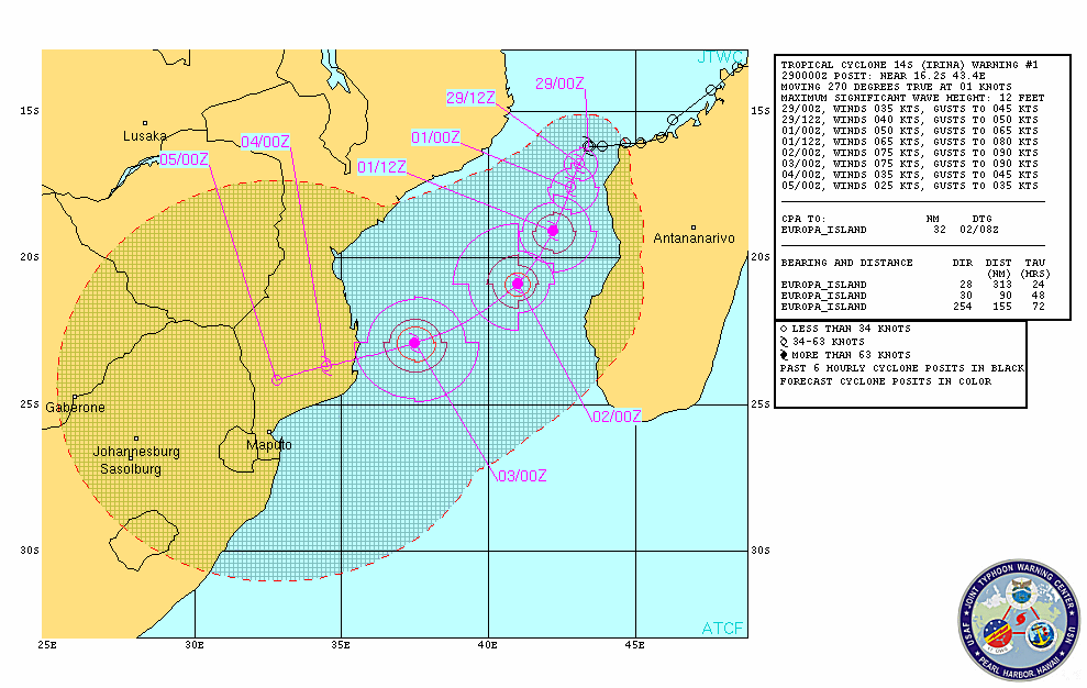 SA Weather and Disaster Observation Service: Cyclone Season 2012 ...