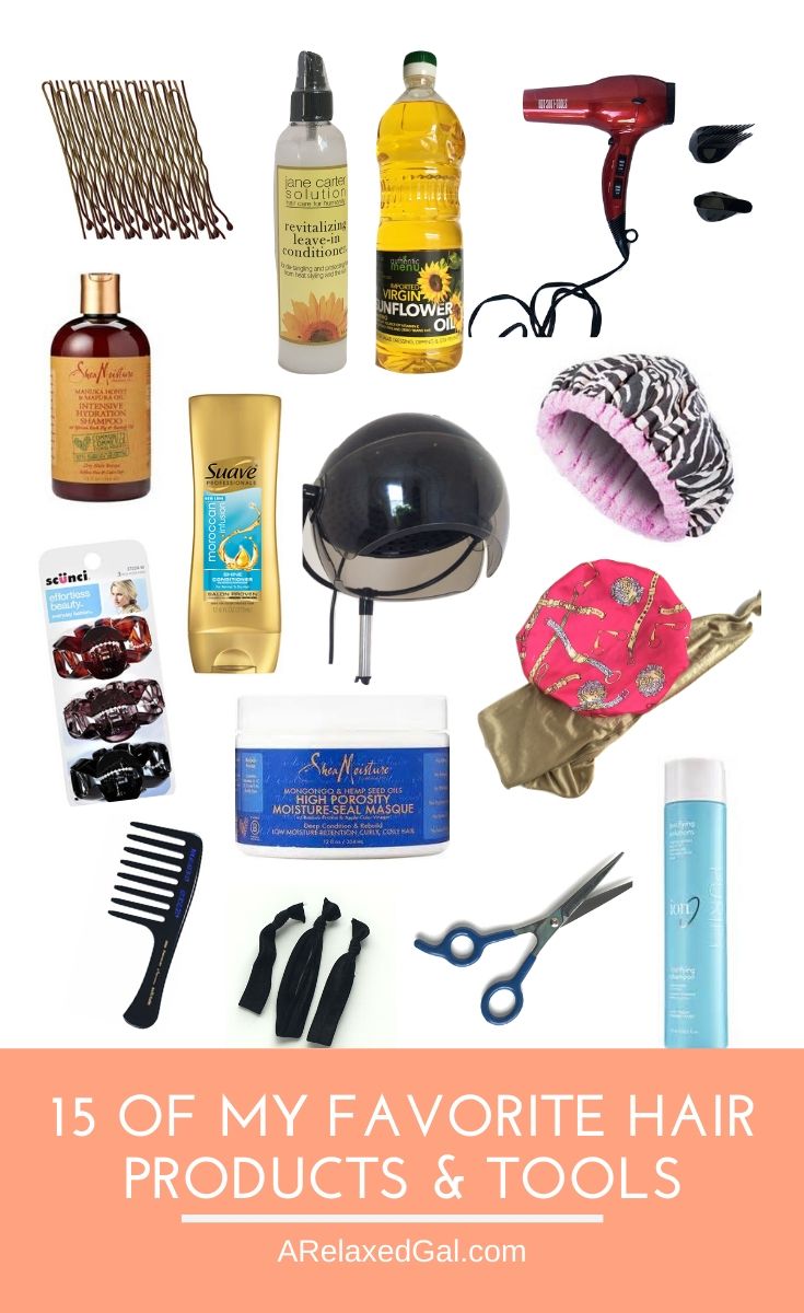 My 15 Favorite Hair Products And Tools | A Relaxed Gal
