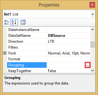 SSRS: Penggunaan List dalam Report