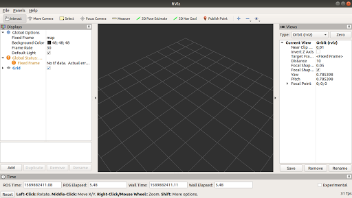 Mocking Point Clouds in ROS Rviz