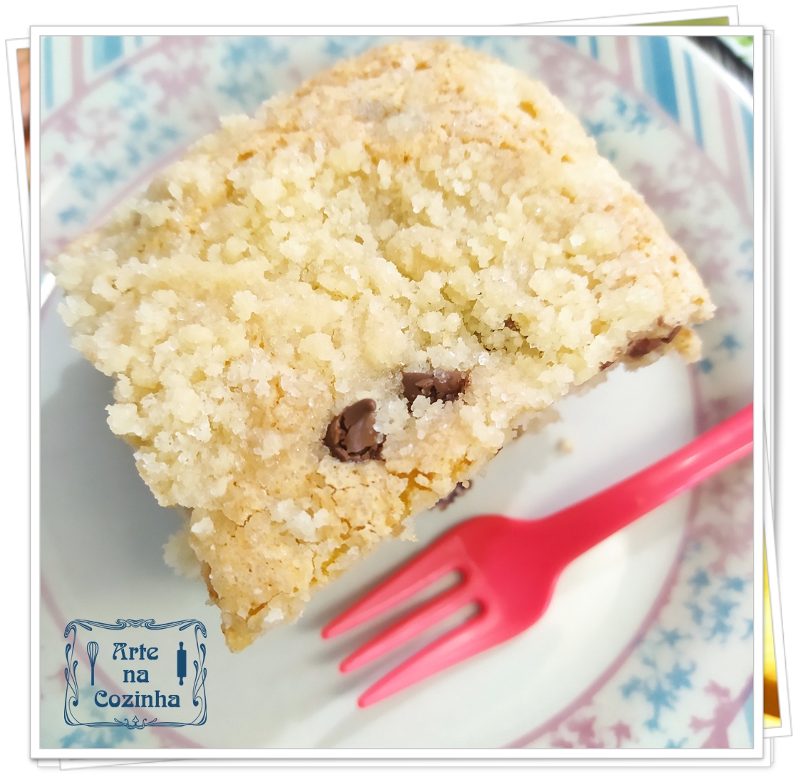 Arte na Cozinha: Cufa com gotas de chocolate