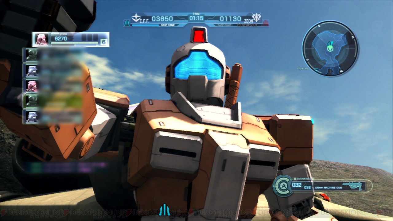 Mobile Suit Gundam Battle Operation New gameplay images