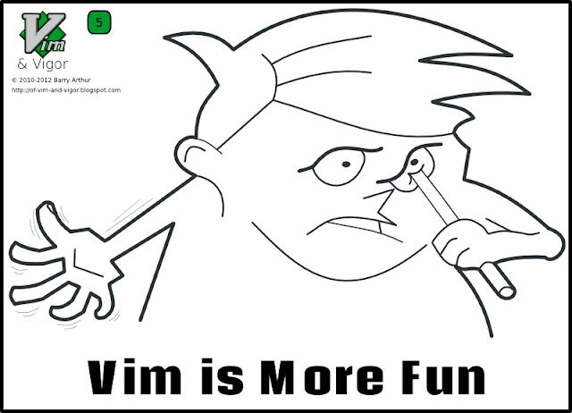 Wholly Unbalanced Parentheses: Vim & Vigor Comic