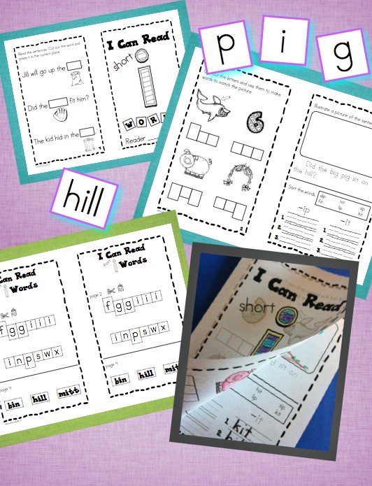 Theimaginationnook: Interactive Phonics Booklets