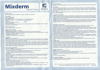 Drug Pamphlet: Mixderm