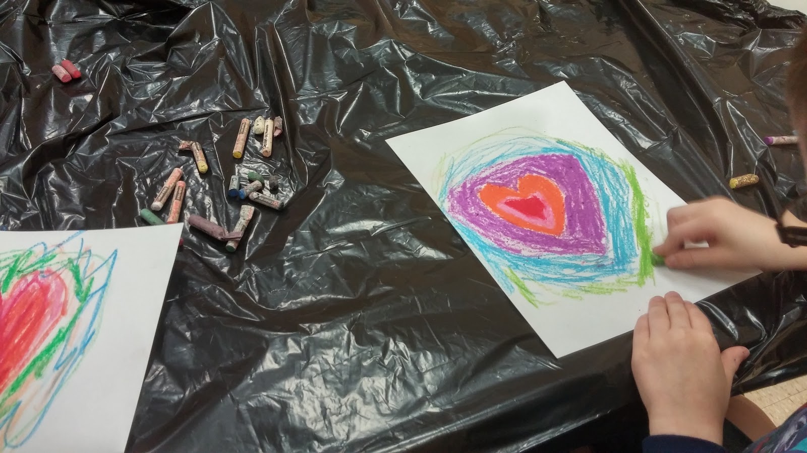 Julie Wohl Creates: Warm and Cool "Pop Hearts" for Valentine's Day