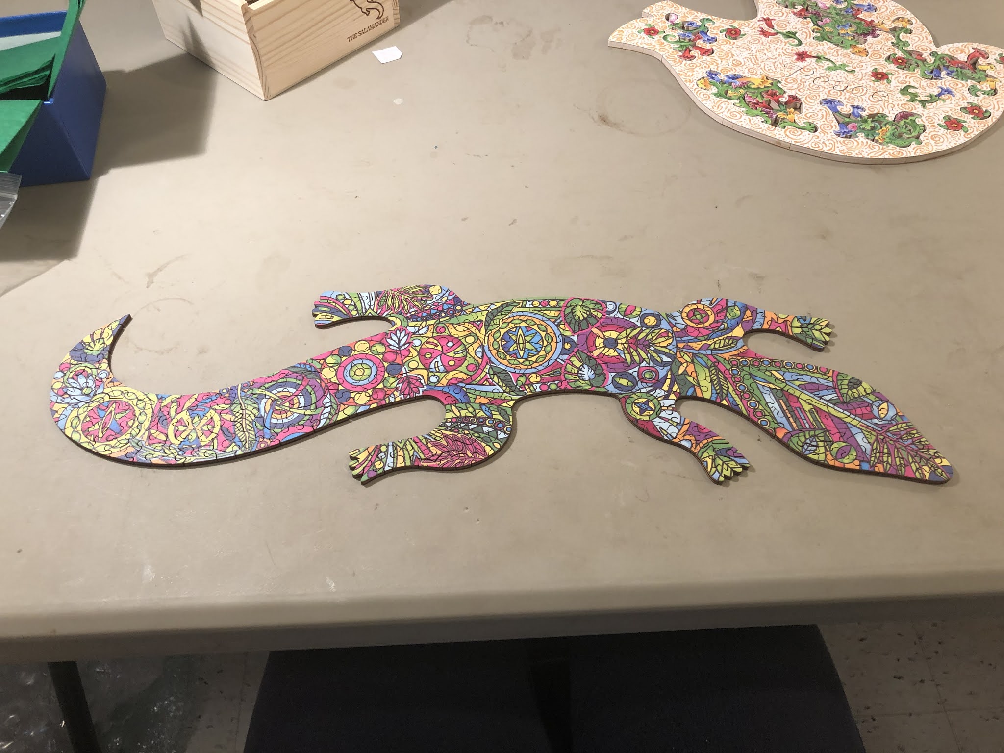Rebecca's Wooden Jigsaw Puzzles: Salamander