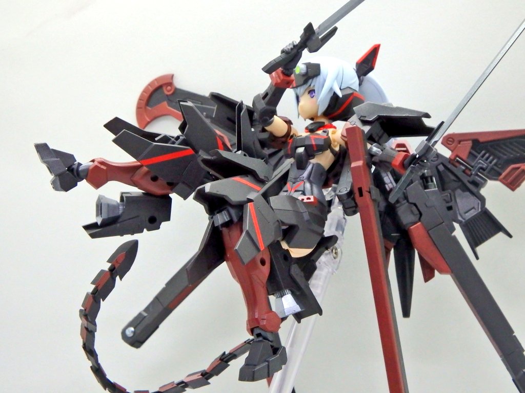 [ Custom ] - Frame Arms Girl Jinrai - by 栗田殿 ~ Mecha Girl