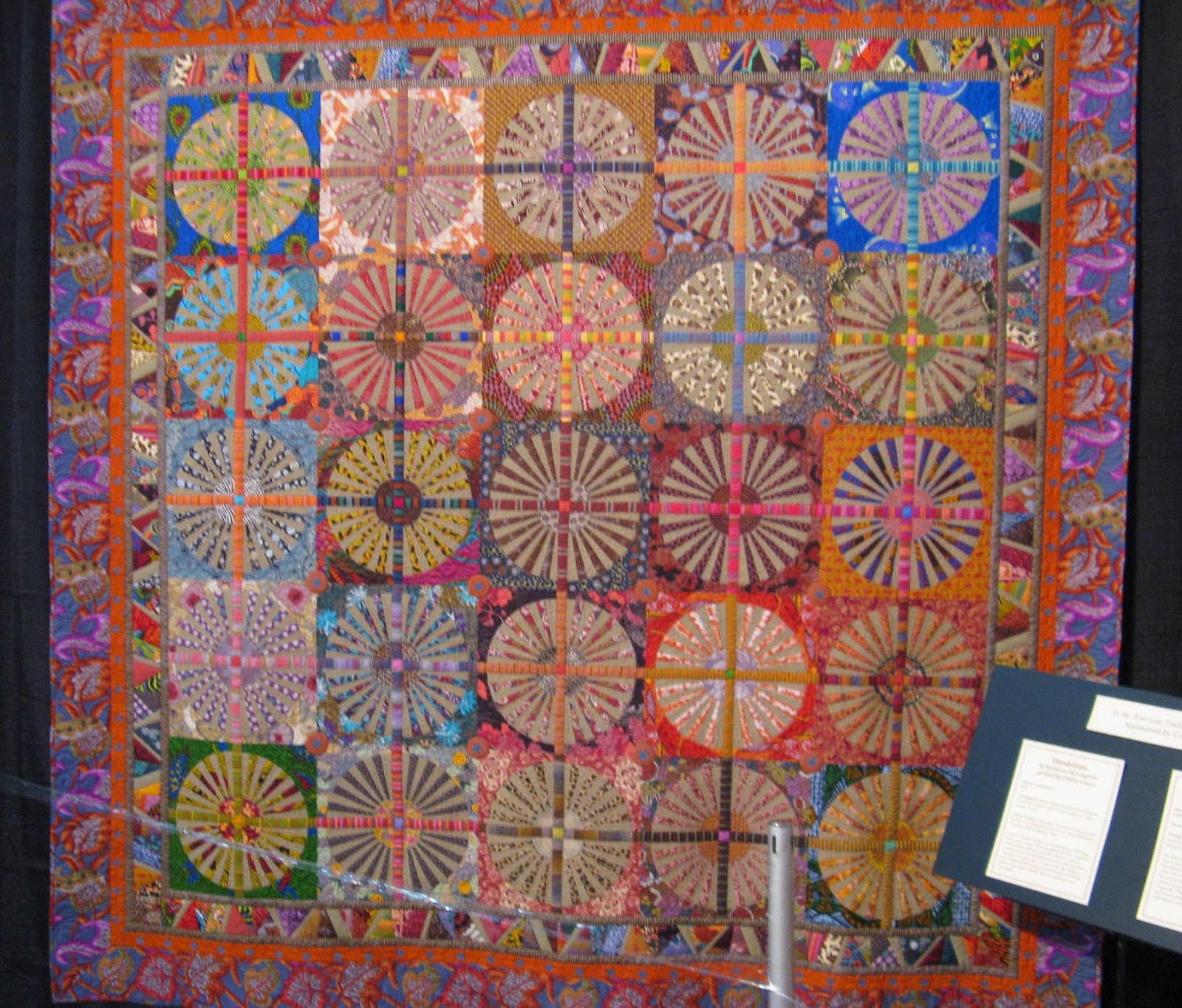 Quilting Blog - Cactus Needle Quilts, Fabric and More: Dandelions Quilt