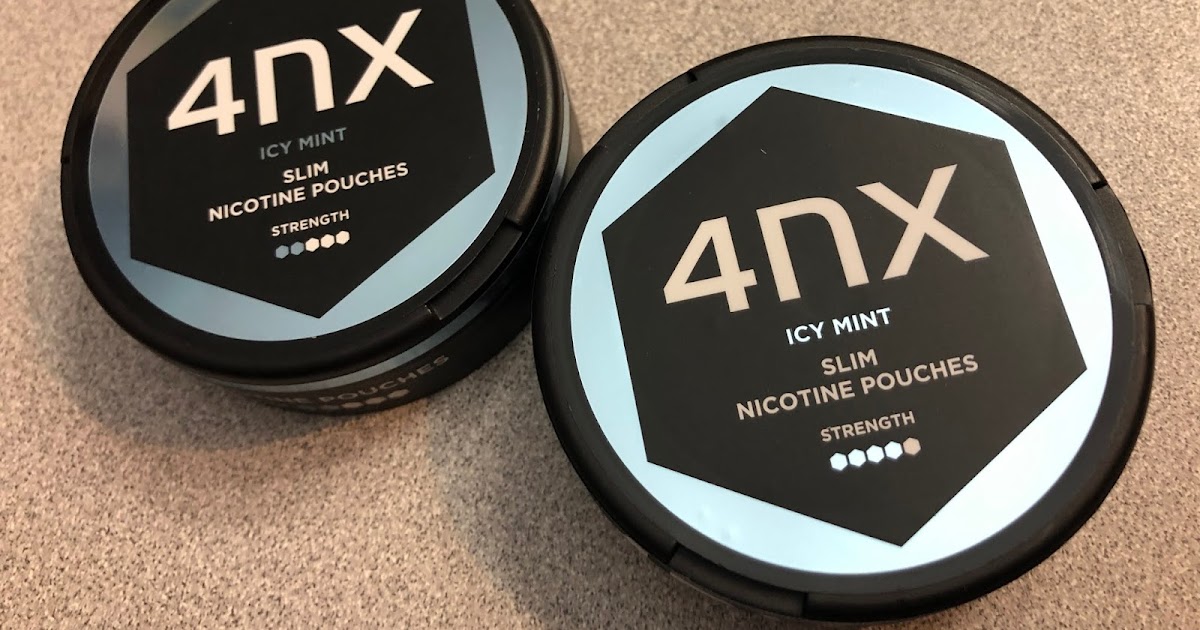4NX Nicotine Pouches (Icy Mint) - Review. 7 December 2020.