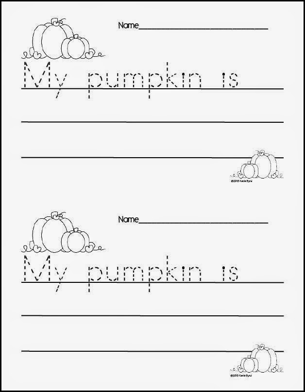 Mrs. Byrd's Learning Tree: It's Pumpkin Time!